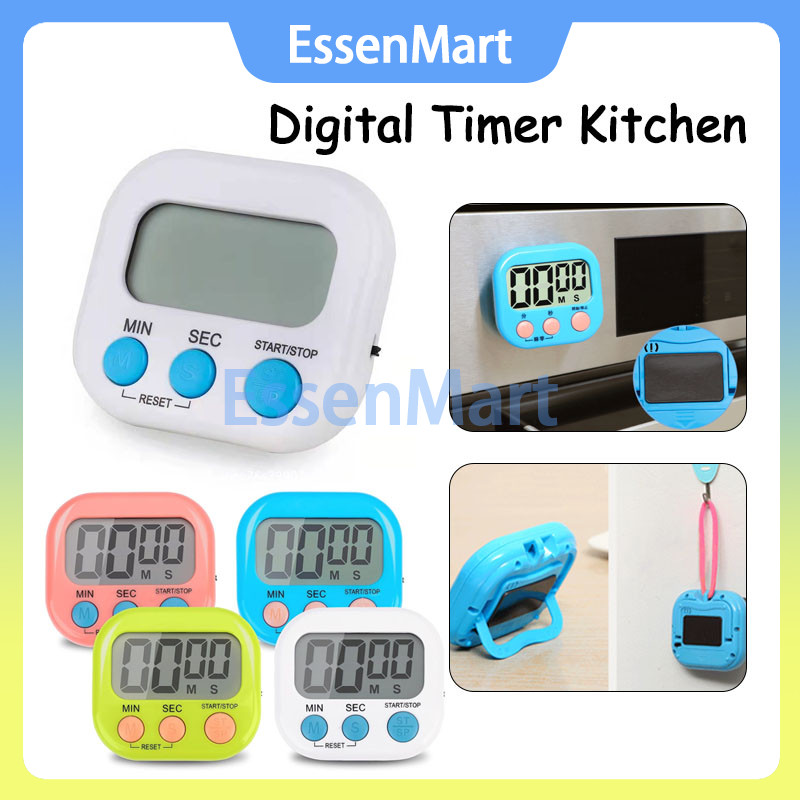 Jual Alarm Dapur Masak Clock Stopwatch Jam Digital / Digital Timer ...