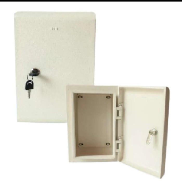 Jual Box Panel Listrik Ionee Besi Indoor Kunci Putar Kunci Tekan Cream ...