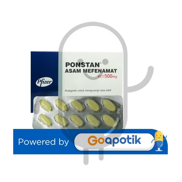 Jual Ponstan Fct 500 Mg Blister 10 Tablet / Anti Nyeri | Shopee Indonesia