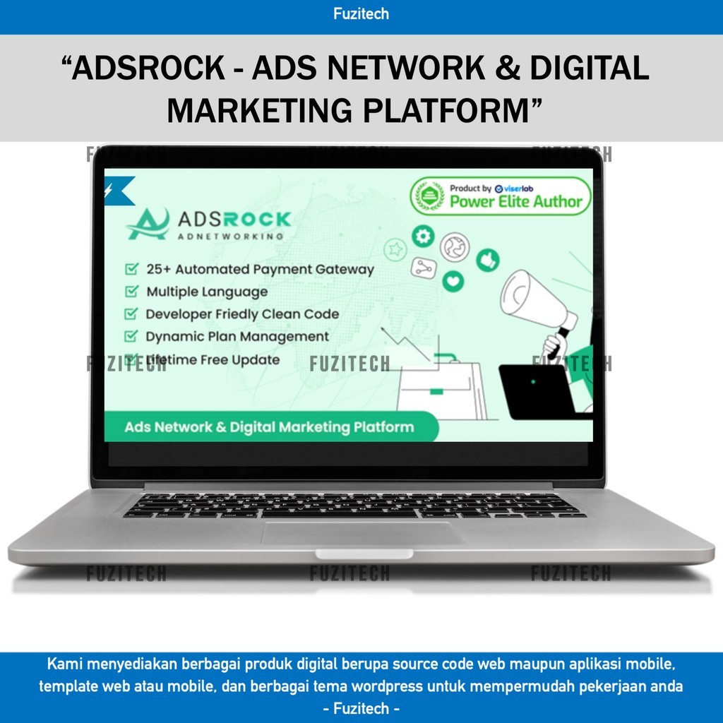 Jual SOURCE CODE APLIKASI WEB ADSROCK - ADS NETWORK & DIGITAL MARKETING ...
