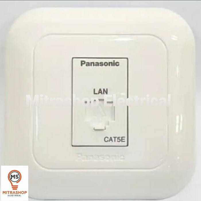 Jual SOCKET Outlet Data LAN Cat5e / CAT 6 RJ45 WEJ2488 IB Panasonic - CAT 6 | Shopee Indonesia