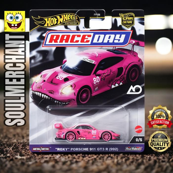 Jual Hot Wheels Race Day Chase ROXY Porsche 911 GT3 R 992 | Shopee ...