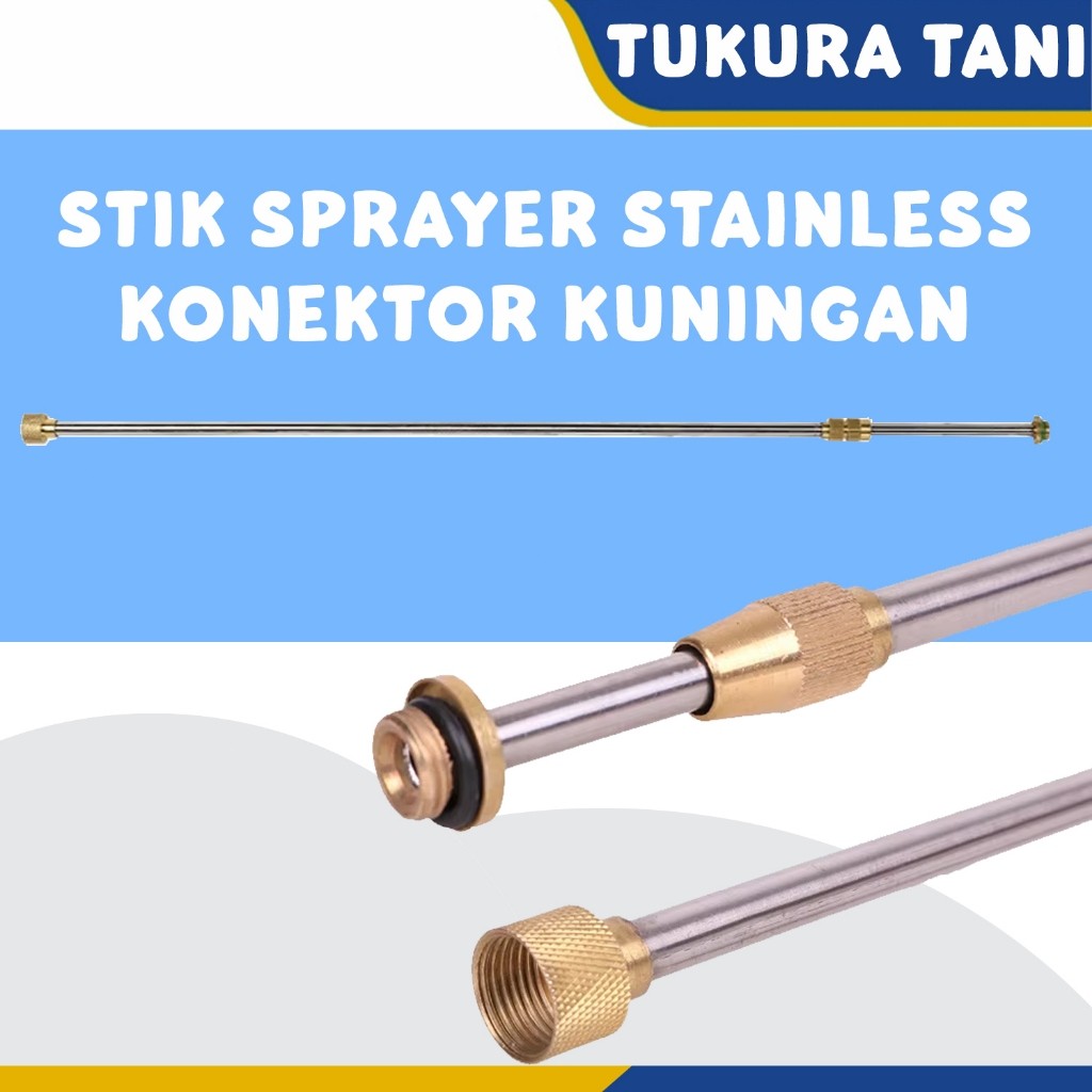 Jual Stick Sprayer Pertanian Panjang 50cm Bisa di tarik - BESI | Shopee ...