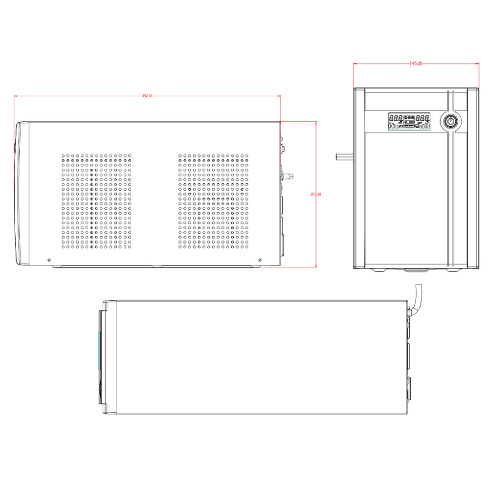 Jual HIKVISION DS-UPS3000 3000VA 1800W UNINTERRUPTIBLE POWER SUPPLY UPS ...