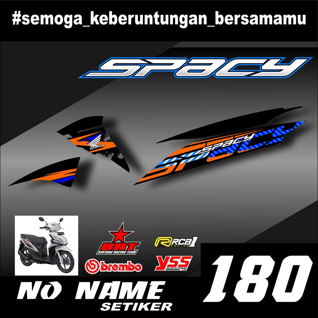 Jual STRIPING STIKER MOTOR HONDA SPACY /decal Stiker setriping Variasi ...