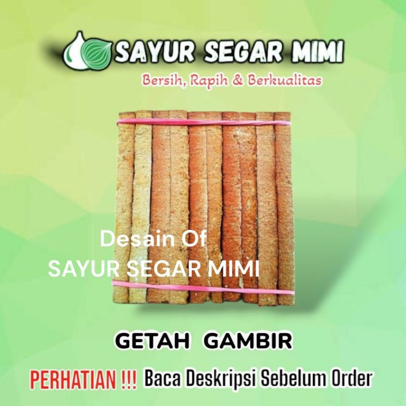 Jual Getah Gambir palembang - Sayur Palembang | Shopee Indonesia