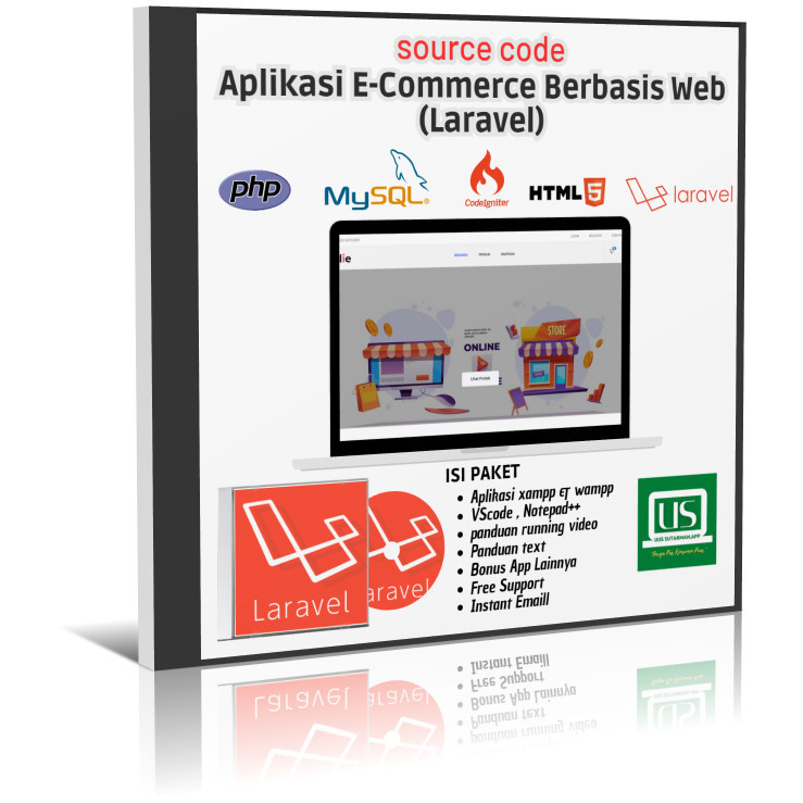 Jual Source Code Aplikasi E-Commerce Berbasis Web (Laravel) | Shopee Indonesia