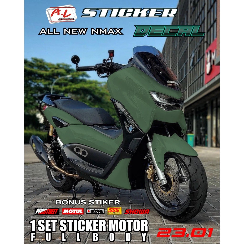 Jual Decal DEKAL STICKER Nmax ALL NEW NMAX FULL BODY BODI TERBARU ...