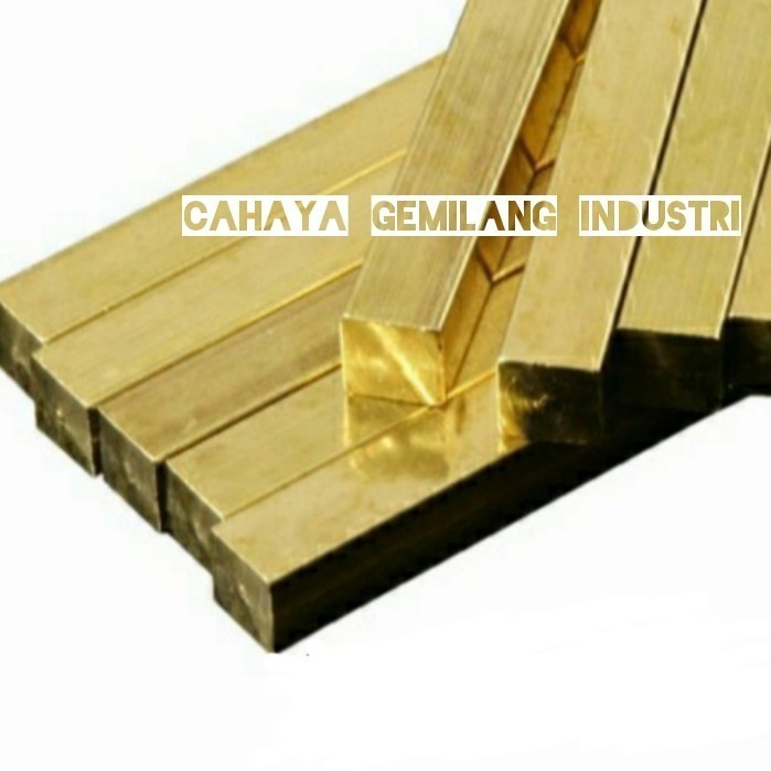 Jual As Kuningan Kotak 6mm x 6mm x 1 meter - Kuningan Kotak | Shopee ...