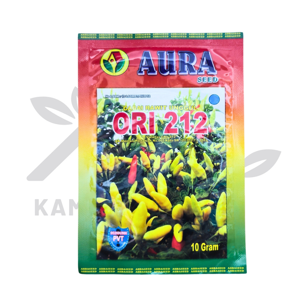 Jual ORI 212 10gr Benih Cabe Rawit Original AURA SEED Tanaman Kokoh Ruas Pendek Tegak Banyak ...