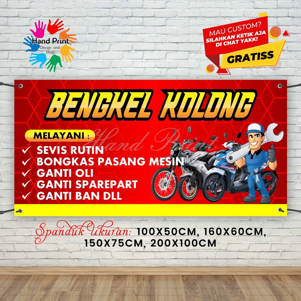 Jual Cetak Spanduk Banner Service Motot Bongkar Pasang Mesin MMT ...