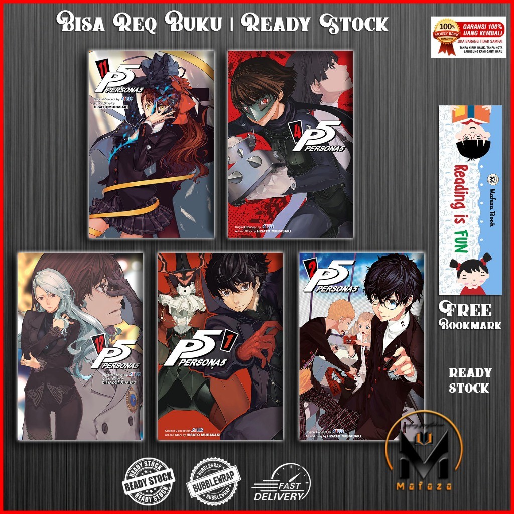 Jual Komik Persona 5 (12 book series) By Hisato Murasaki (English ...
