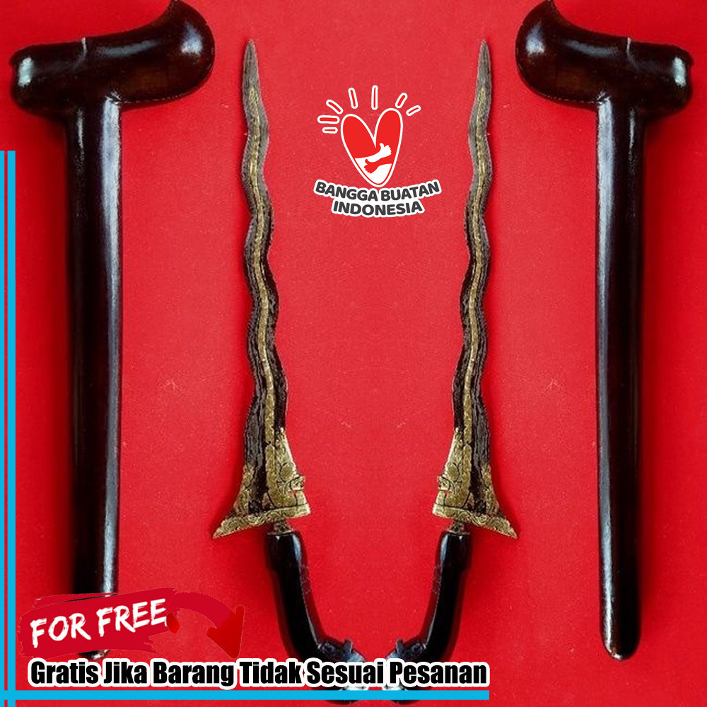 Jual Keris Naga Sosro Kinatah Wilahan Saja Warisan Kesenian Budaya Indonesia | Shopee Indonesia