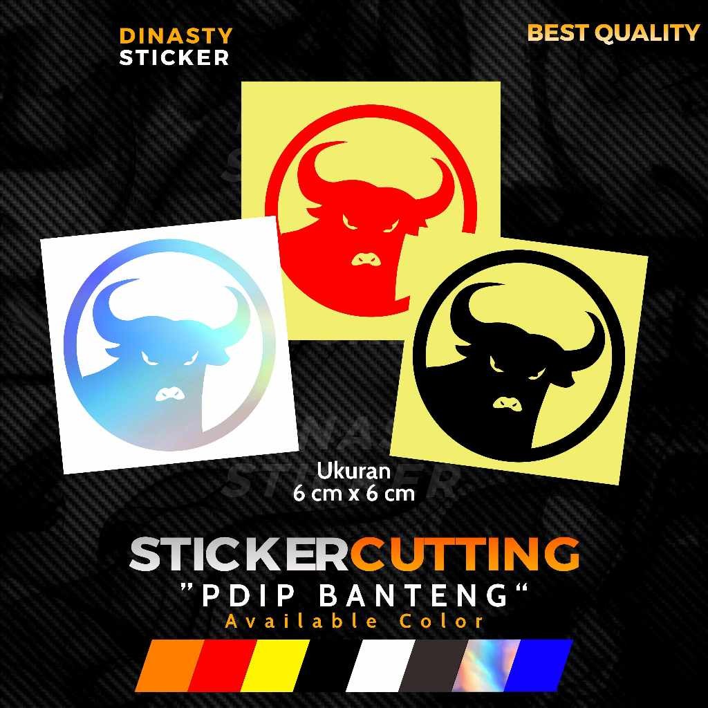 Jual STICKER STIKER CUTTING VIRAL PDIP PERJUANGAN BANTENG | Shopee ...