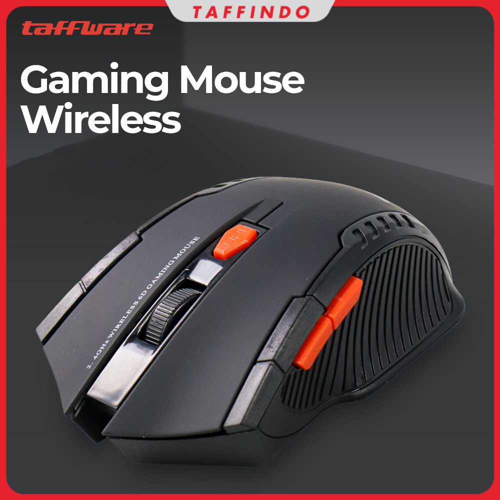 Jual Taffware Gaming Mouse Wireless 6D 2.4GHz 1600 DPI - W4 | Shopee ...