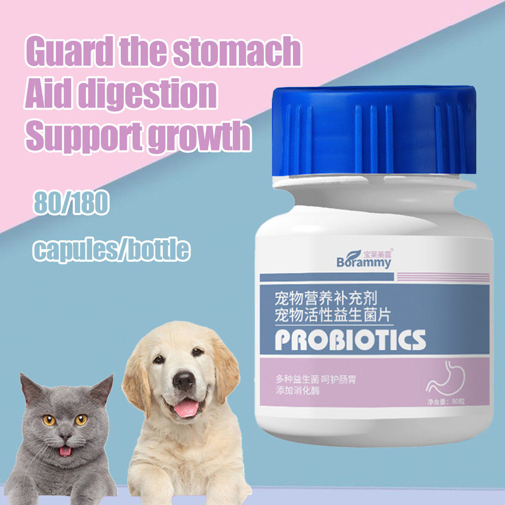 Jual Probiotic Tablet Vitamin Kucing untuk Diare Radang Usus Per ...