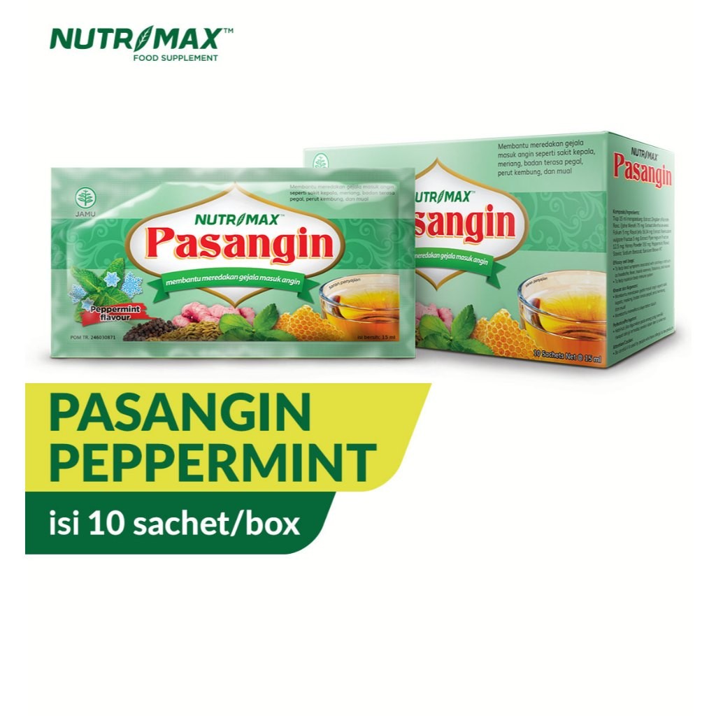 Jual Nutrimax Pasangin Papermint Membantu Meredakan Gejala Masuk Angin Pemanis Stevia ...