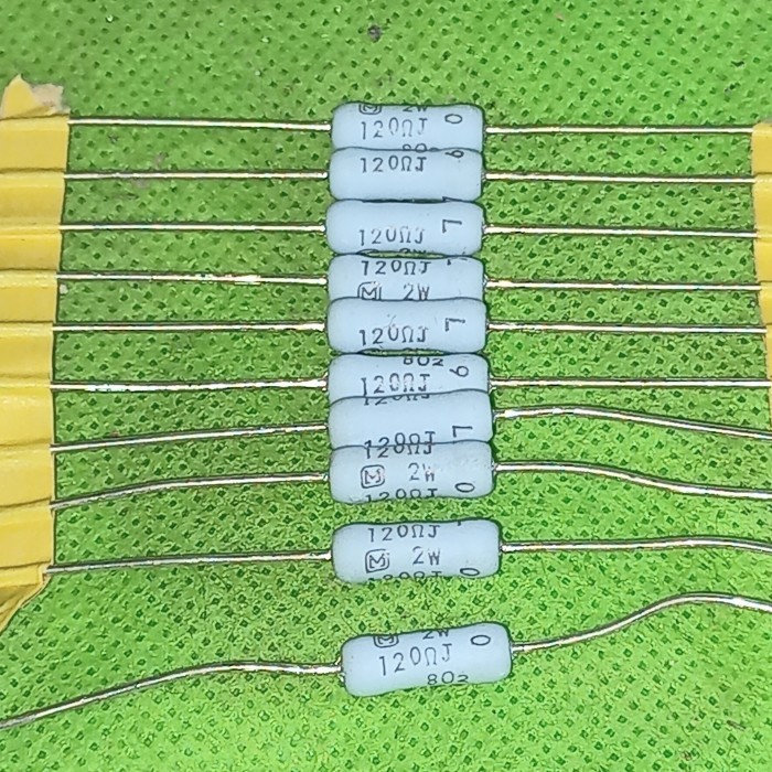 Jual resistor 120R 2W panasonic original japan 120ohm 120 ohm 2 watt ...