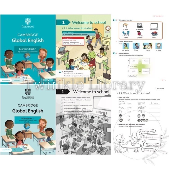 Jual buku cetak Cambridge Global English 1 2 3 4 5 6 Learner’s Book ...
