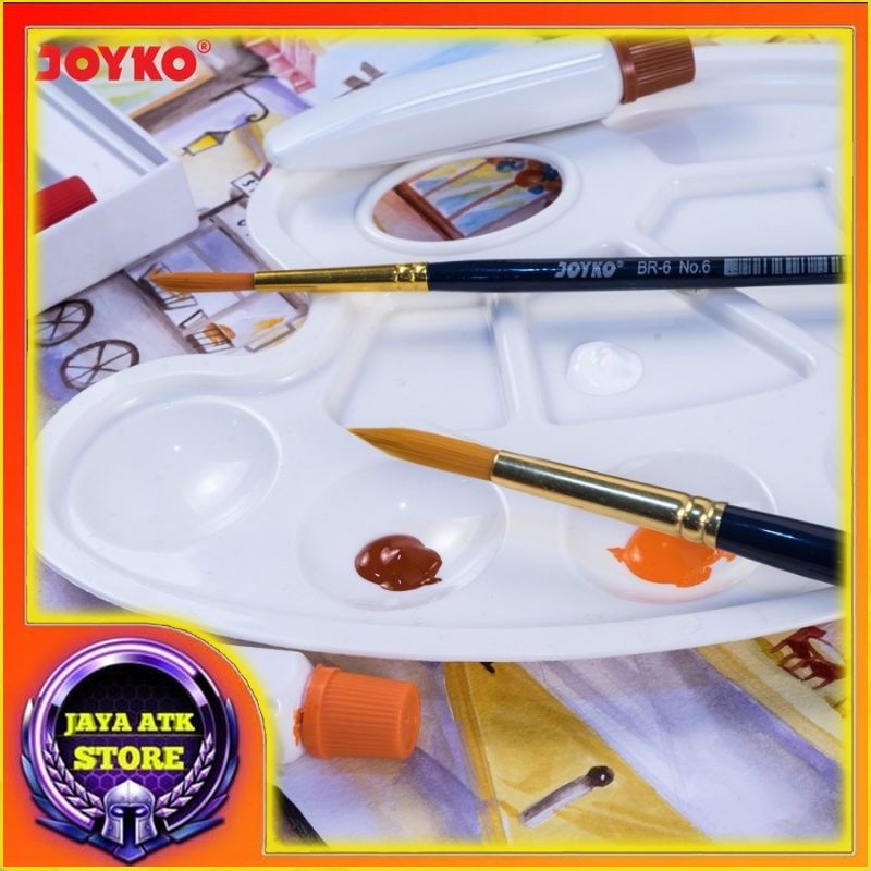Jual Palet Lukis JOYKO PLT Palette Tempat Cat Lukis Cat Acrylic Cat ...
