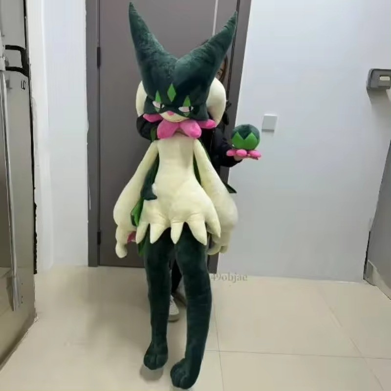 Jual Hot 170cm Super big size Pokemon Anime Plush Meowscarada Plushie ...