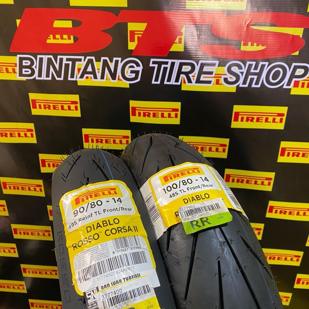 Jual Ban Pirelli 90/80-14 Soft Compound Ban Matic TUBLES | Shopee Indonesia