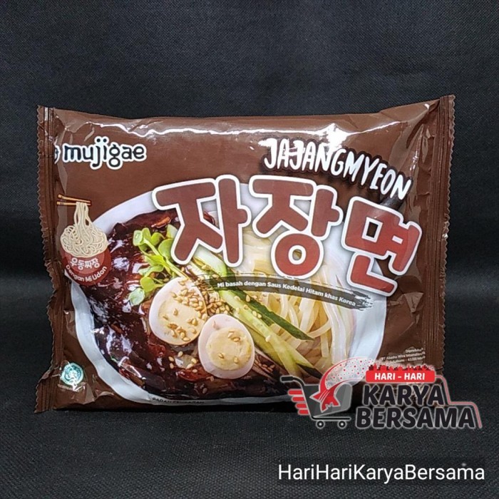 Jual MIE INSTAN MUJIGAE JAJANGMYEON MI BASAH SAUS KEDELAI HITAM KOREA ...
