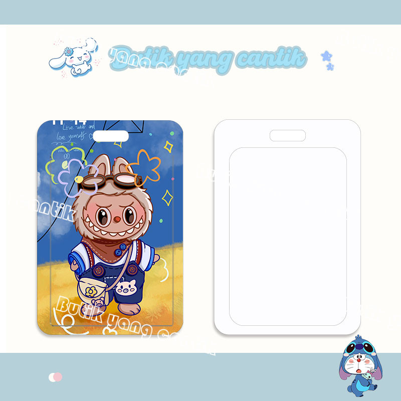 Jual ID CARD HOLDER,Tempat kartu Labubu yang modis dan lucu, cocok ...