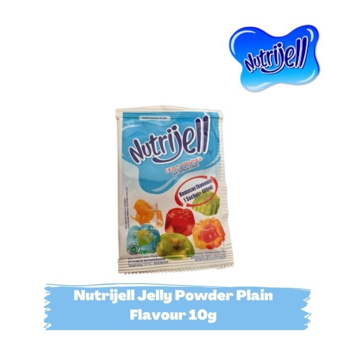 Jual New Item NUTRIJELL JELLY POWDER PLAIN SCT 10G | Shopee Indonesia