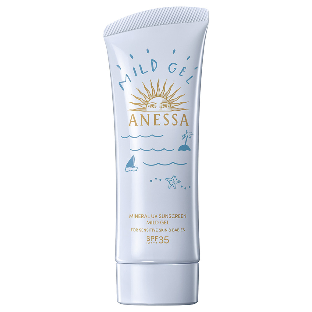 Jual Anessa Mineral UV Sunscreen Mild Gel, Size - New Packaging - 90 gr ...