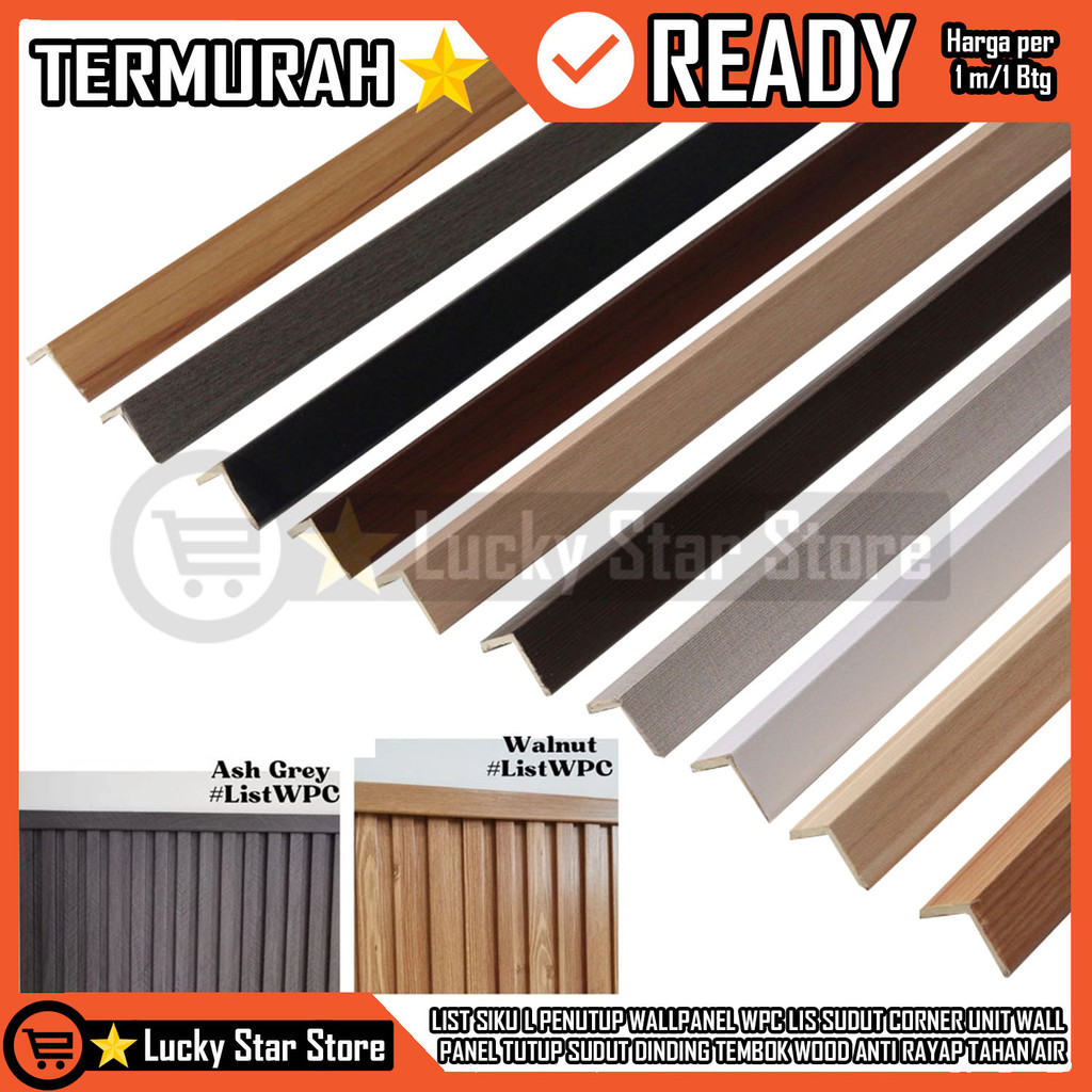 Jual List Siku Plint Penutup Wallpanel Wpc Lis Sudut Corner Unit Wall ...