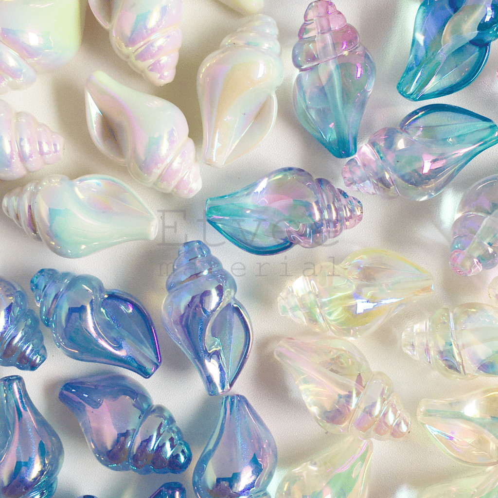 Jual Manik mote UV bead 3D Kerang besar conch keong | Shopee Indonesia