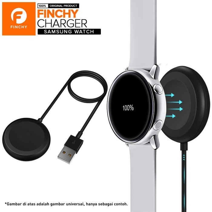 Jual Finchy Charger Samsung Galaxy Watch 4 40mm 44mm SM-R860 Docking ...