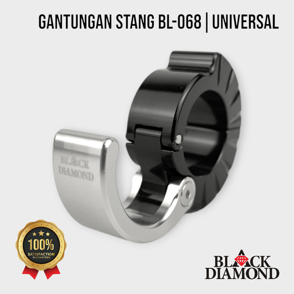 Jual Black Diamond - Gantungan Barang Full CNC BL-068 Stang Sepeda Motor Universal PCX ADV Beat ...