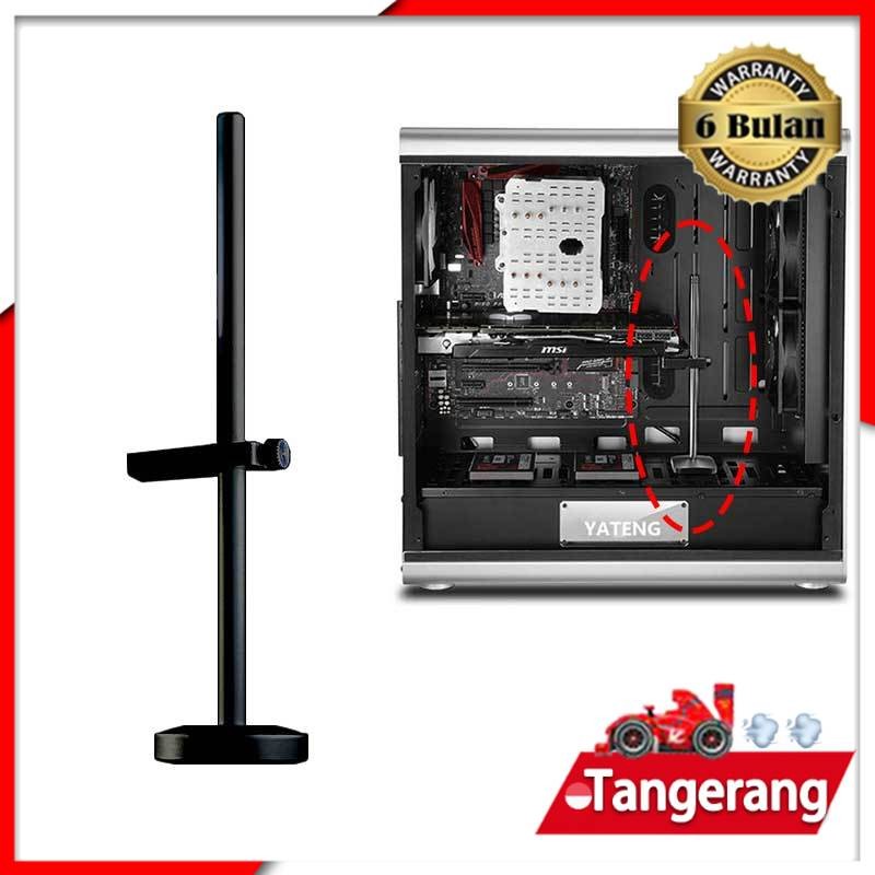 Jual Gpu Holder Dudukan Cpu Hitam Aluminium Stand Support Desktop ...
