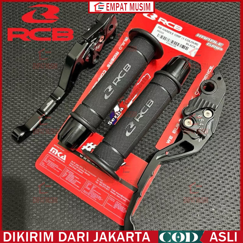 Jual Handgrip RCB Original HG55 + Jalu Stang CNC + Handle Rem Stelan ...