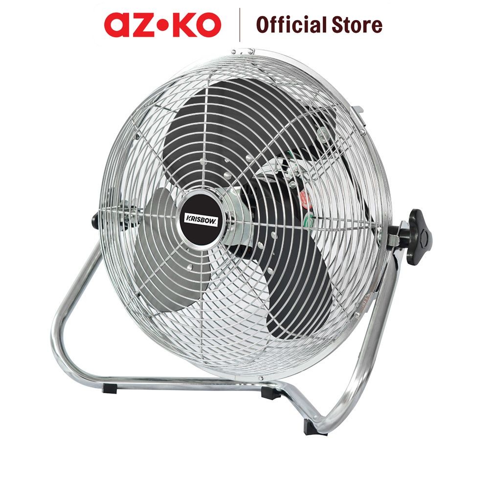 Jual AZKO Krisbow 12 inci Kipas Angin Meja 50 watt - Silver Desk Fan ...