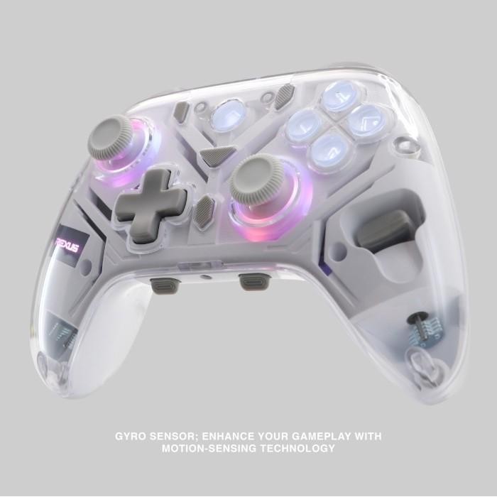 Jual Rexus GX500 Gamepad Joystick 3 connection modes Hall Effect Analog ...