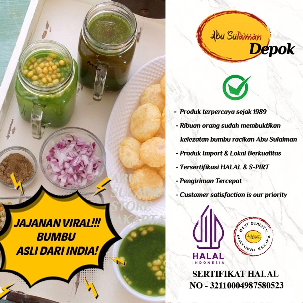 Jual PAKET MINI Pani Puri India | JAJANAN VIRAL / 10 Puri Pani Puri ...