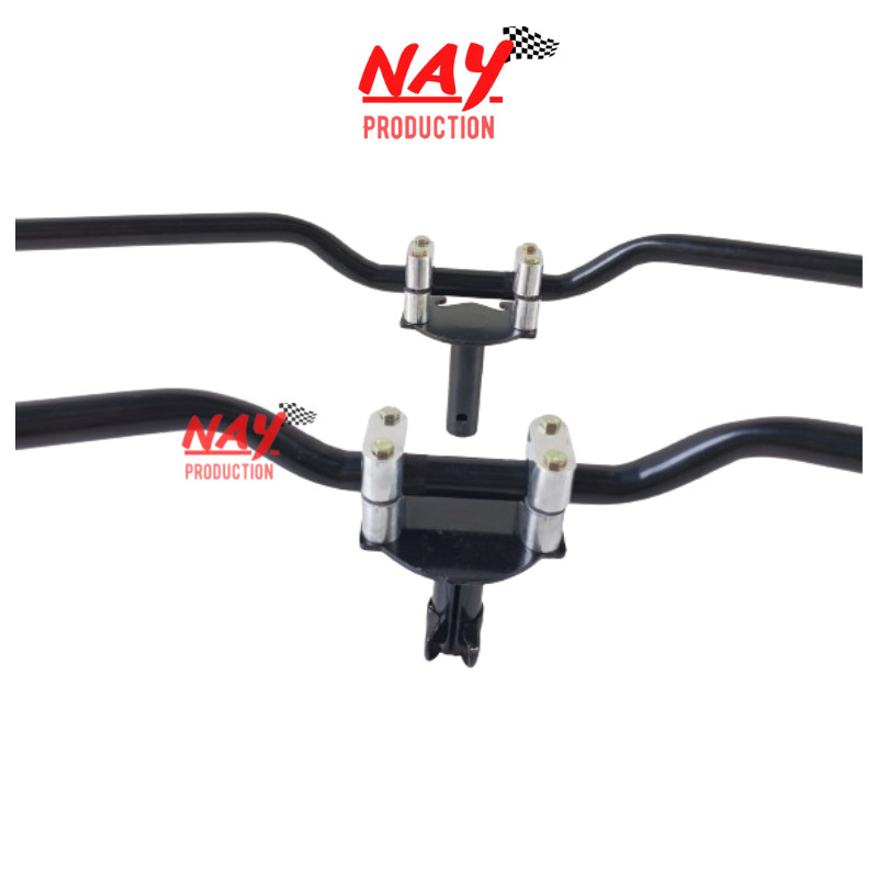 Jual Paket Stang Rzr Plus Dudukan Stang Racing Road Race Universal ...