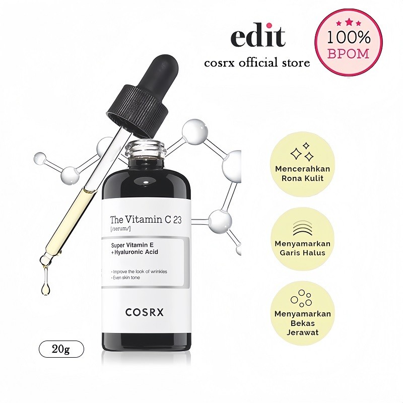 Jual [Original 100%] COSRX The Vitamin C 23 Serum Size Super Vitamin E + Hyaluronic Acid - 20 gr ...
