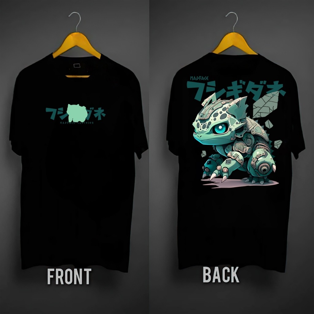 Jual Kaos Pria 2025 Asli Baru MADFACE--Kaos Katun Fashion Pokemon ...