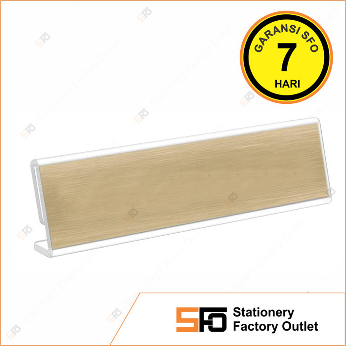Jual Akrilik Nama Panitia - Papan Meja 8 x 30 cm - Acrylic Type L - SFO ...