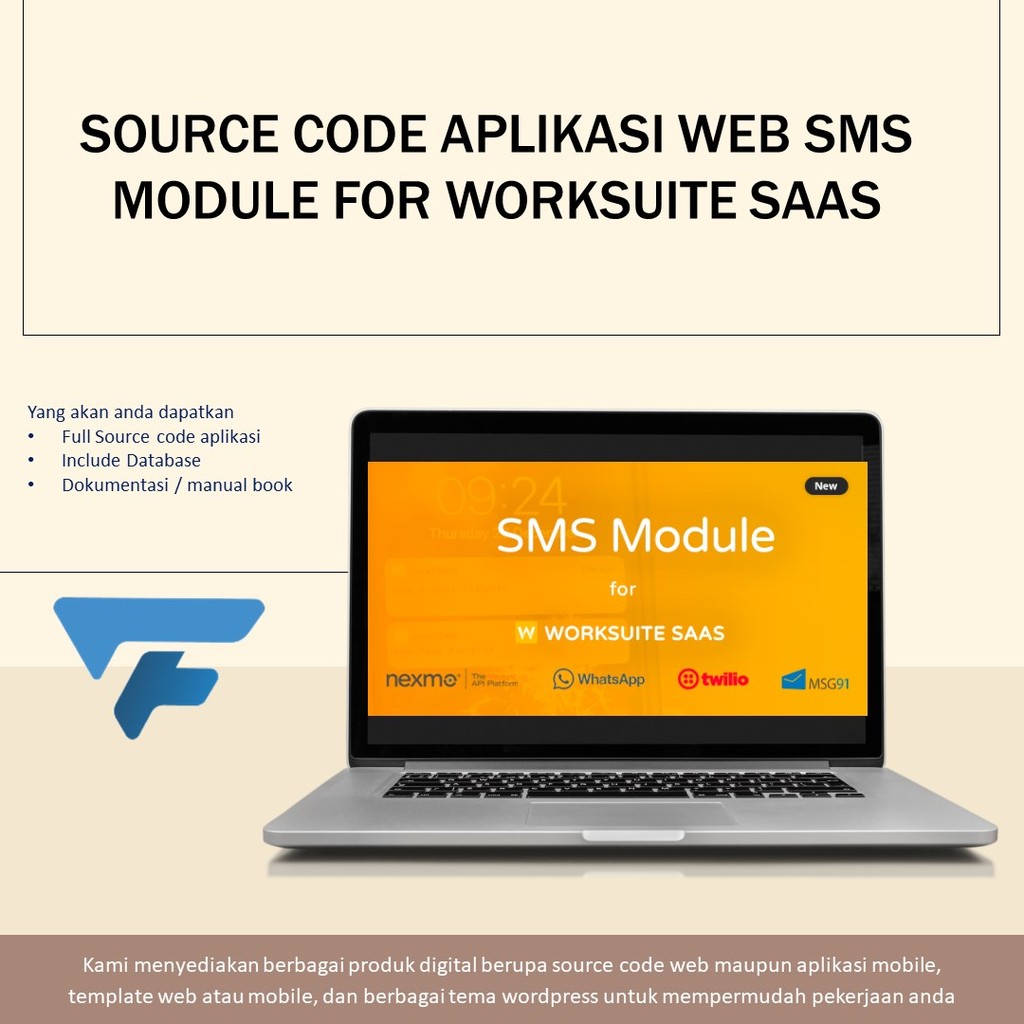 Jual SOURCE CODE APLIKASI WEB SMS MODULE FOR WORKSUITE SAAS | Shopee ...