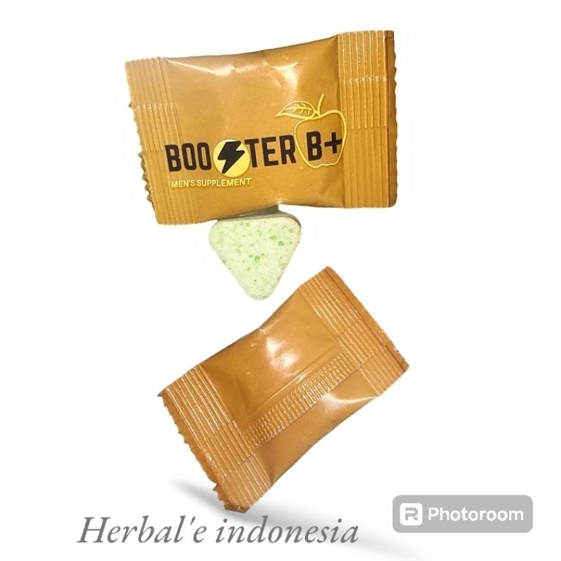 Jual PRODUK TERBARU Boster B Plus Permen Rasa jeruk Berkasiat Eceran 1 ...