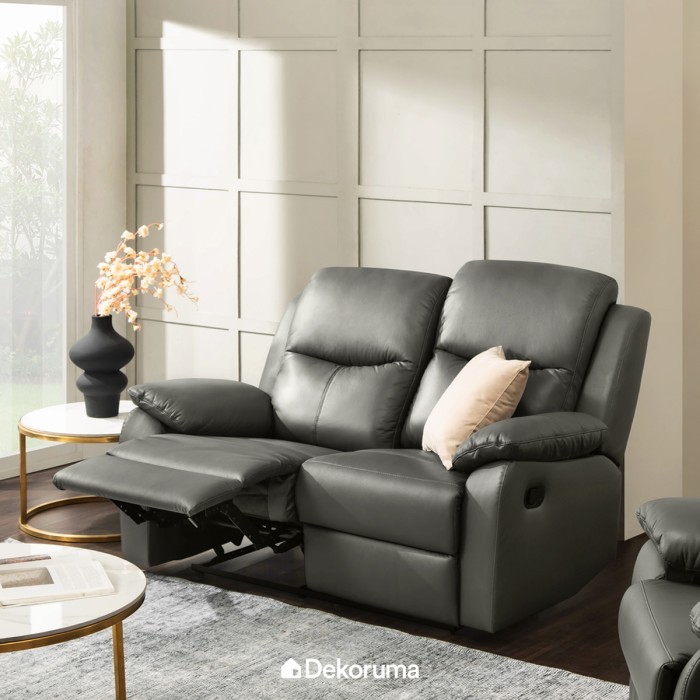 Jual Dekoruma MAEDA Sofa Recliner 2 Dudukan / Sofa 2 Seater | Shopee ...