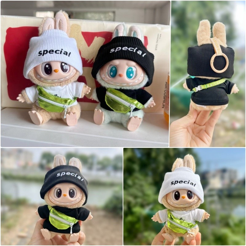 Jual [Only clothes] Second generation Lababubu sitting party doll ...
