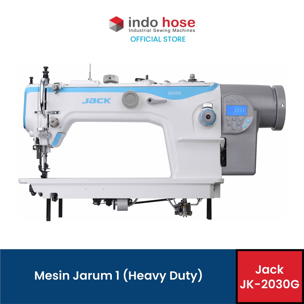 Jual Indohose Jack JK-2030G Mesin Jahit Top Feed Industri Servo High Speed (Heavy Duty) + Meja ...