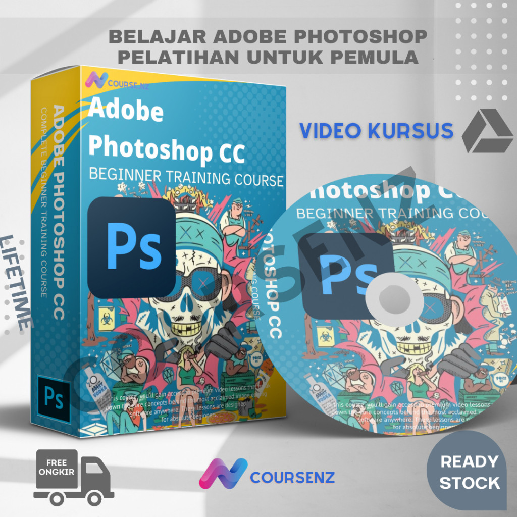 Jual Pelatihan Adobe Photoshop CC Lengkap Untuk Pemula - Video Tutorial Adobe Photoshop CC ...
