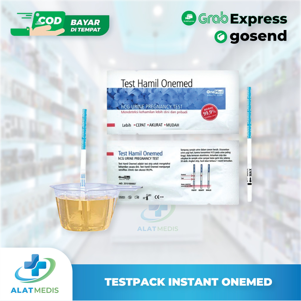 Jual Test pack Onemed tes kehamilan testpack tespek pregnancy tes hamil ...